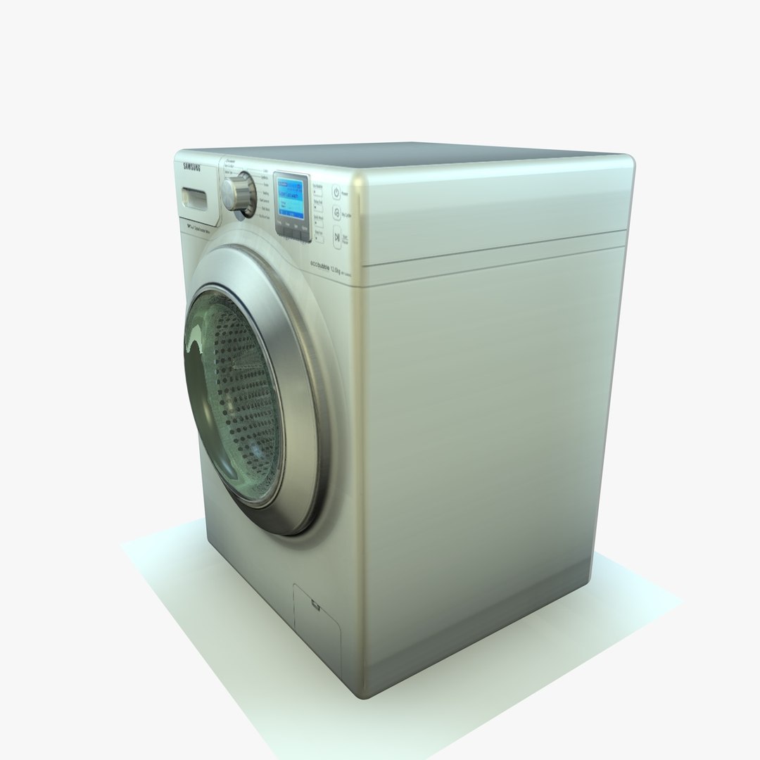 3d Model Washing Machine 1