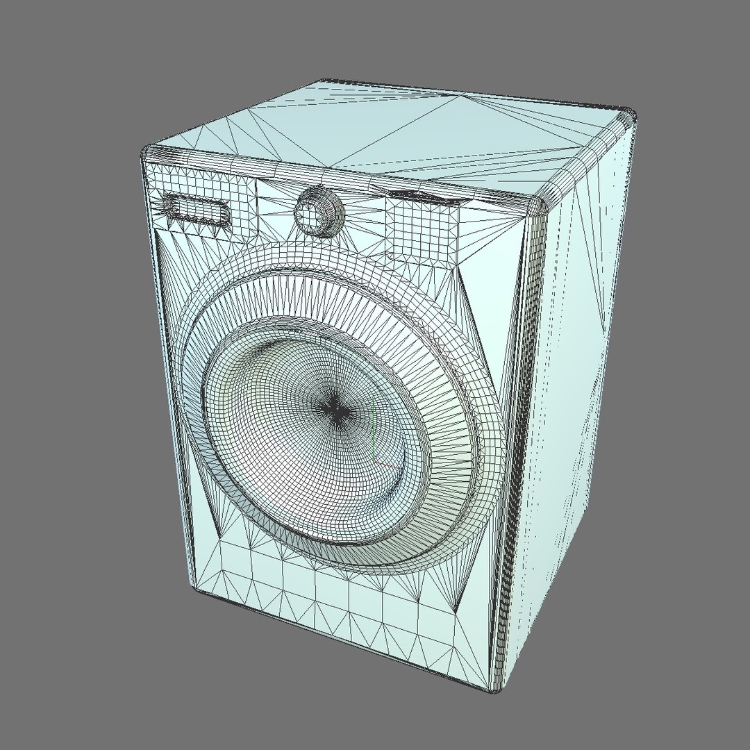 3d Model Washing Machine 1
