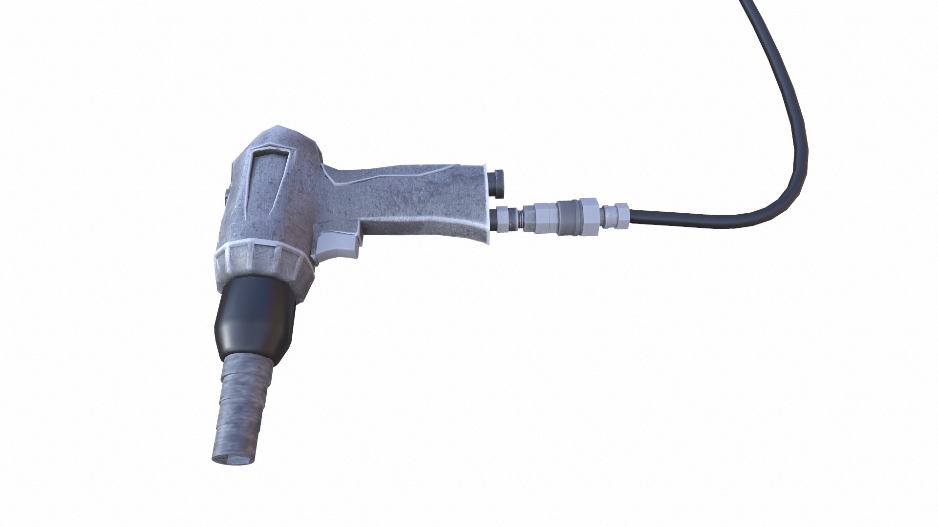 Air Pressure Gun 3D - TurboSquid 2371700