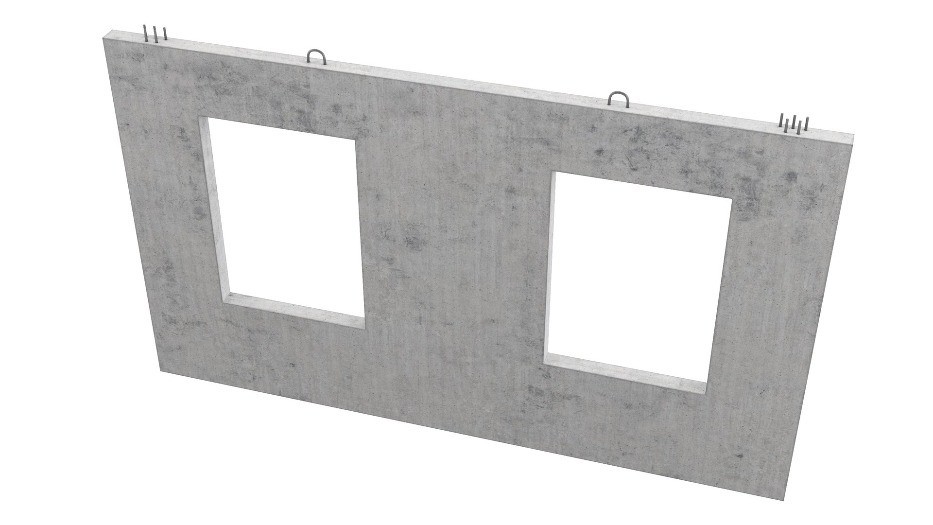 3D Precast Concrete Panel - TurboSquid 2012995