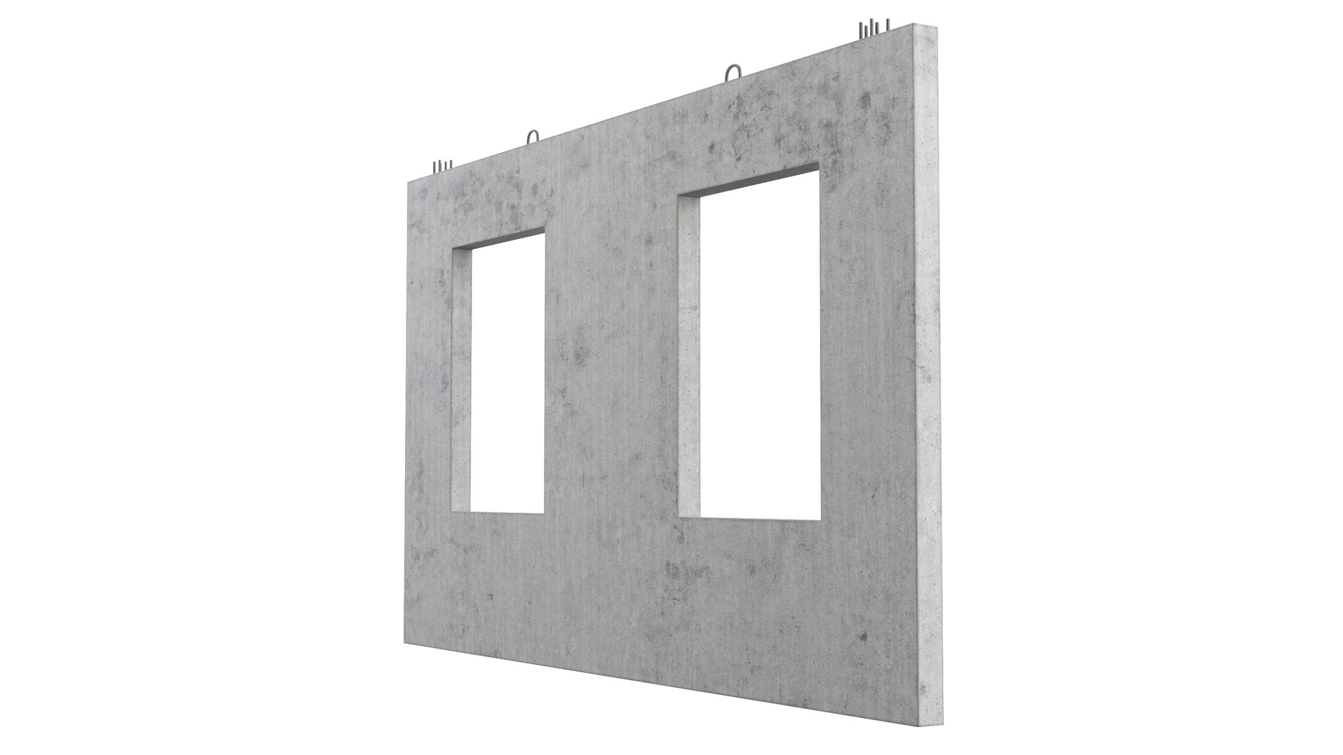 3D Precast Concrete Panel - TurboSquid 2012995