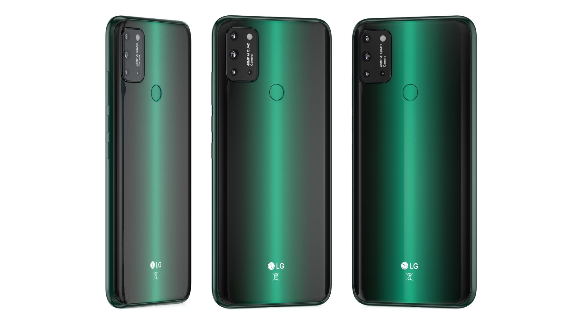 3D LG W41 Green model - TurboSquid 2158753