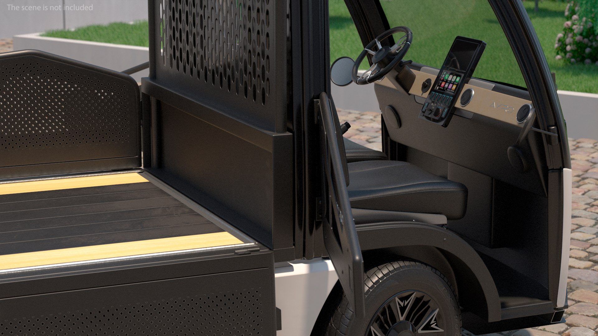 AYRO Vanish Electric Mini Truck Pickup Bed Rigged for Cinema 4D 3D ...