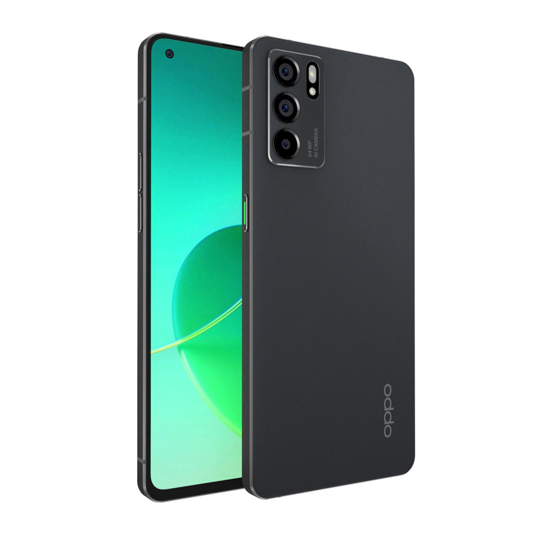 Oppo Reno6 5G Black And Blue Colors 3D - TurboSquid 1907499