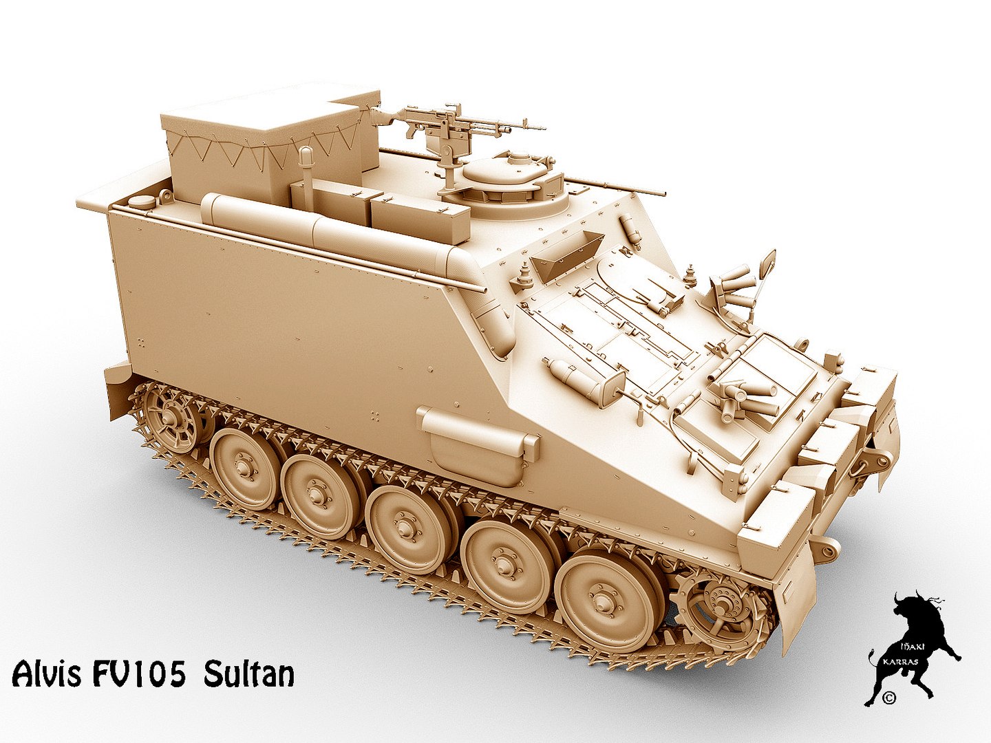Fv105 Sultan Model - TurboSquid 1260177
