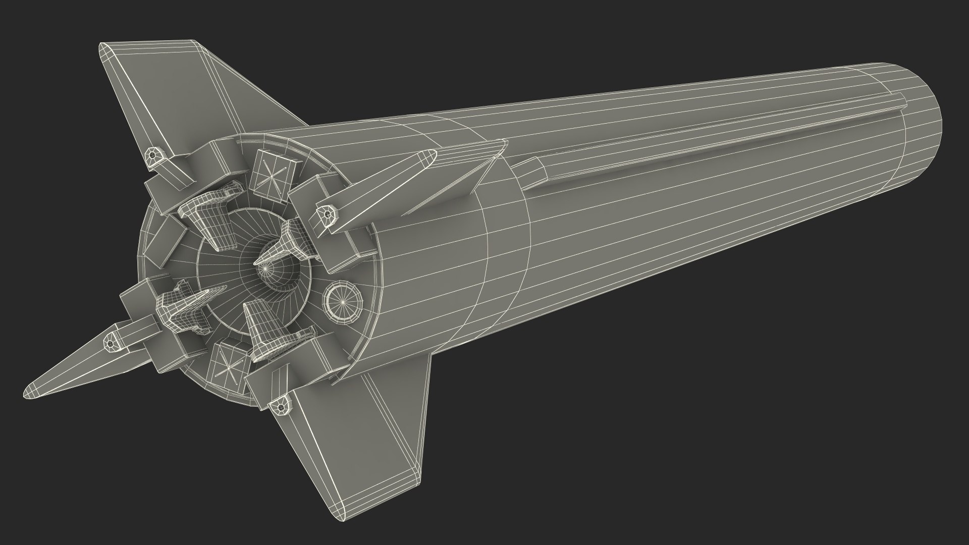 3D Pakistan Ballistic Missile Ghauri - TurboSquid 2071664