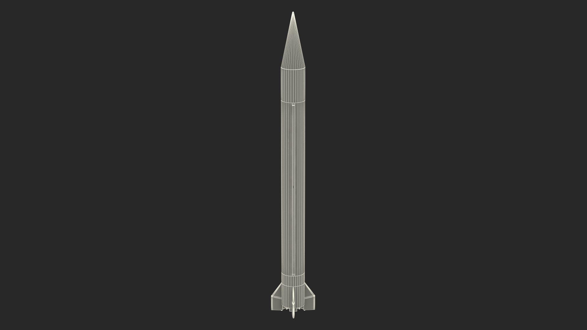 3D Pakistan Ballistic Missile Ghauri - TurboSquid 2071664