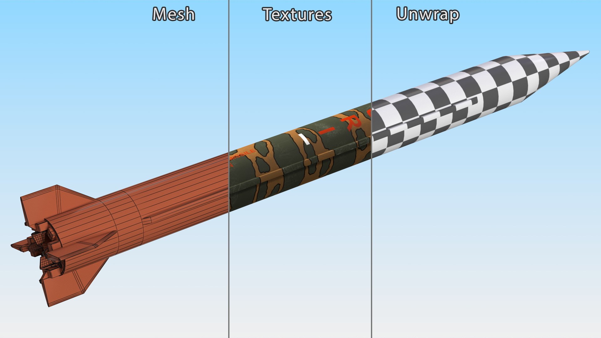 3D Pakistan Ballistic Missile Ghauri - TurboSquid 2071664