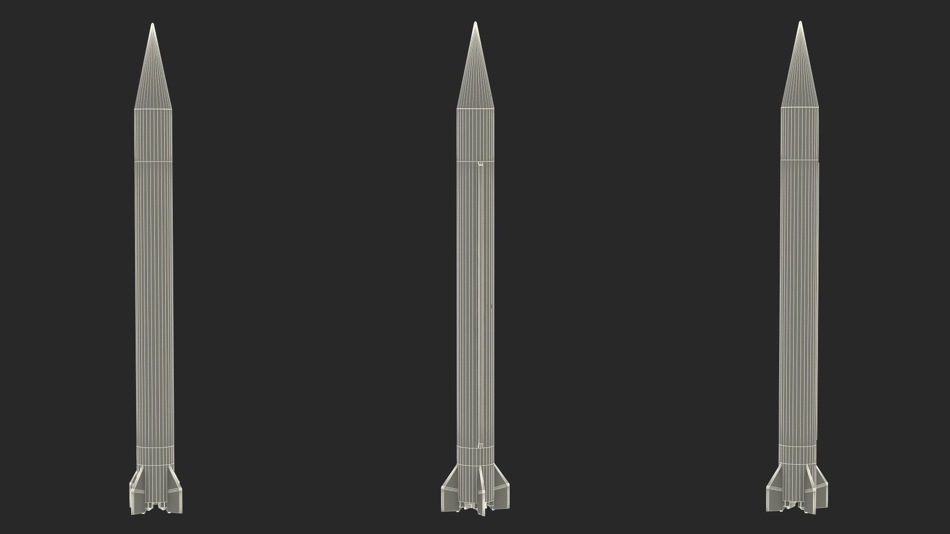 3D Pakistan Ballistic Missile Ghauri - TurboSquid 2071664