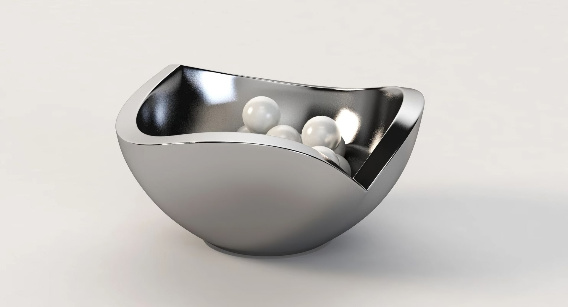 3D Model Nambe Love Bowl Table Decor Centerpiece - TurboSquid 2008281
