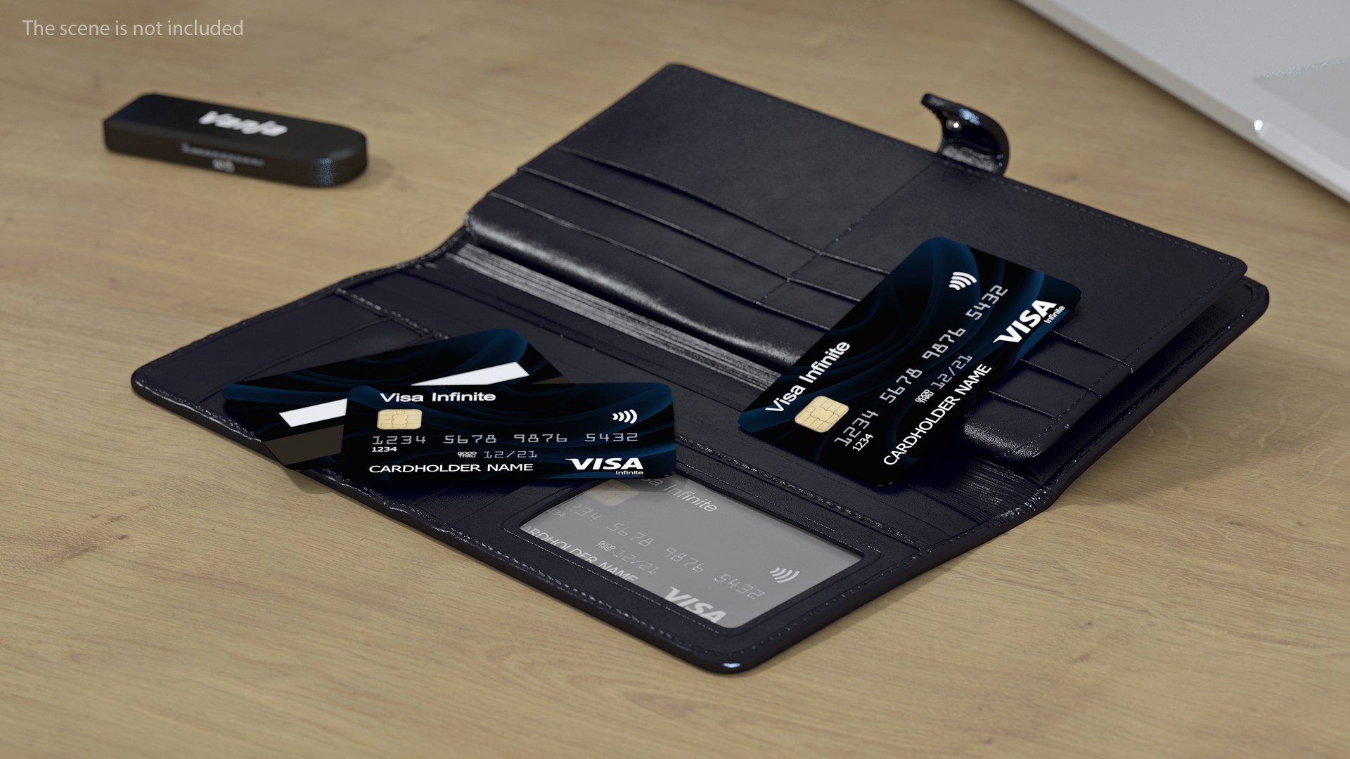3D Visa Signature Credit Card Model - TurboSquid 2045909