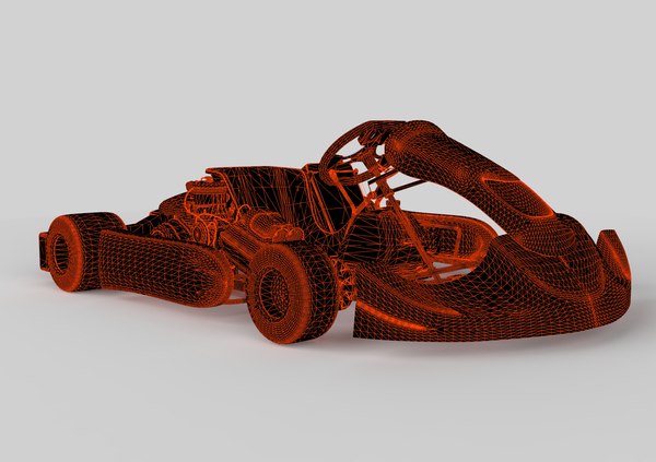 modelo 3d CRG Kart - 2022 KZ Palanca de cambios - TurboSquid 1989185