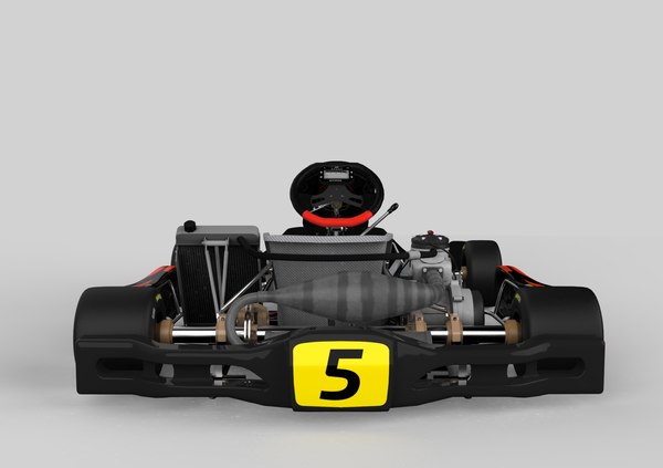 modelo 3d CRG Kart - 2022 KZ Palanca de cambios - TurboSquid 1989185