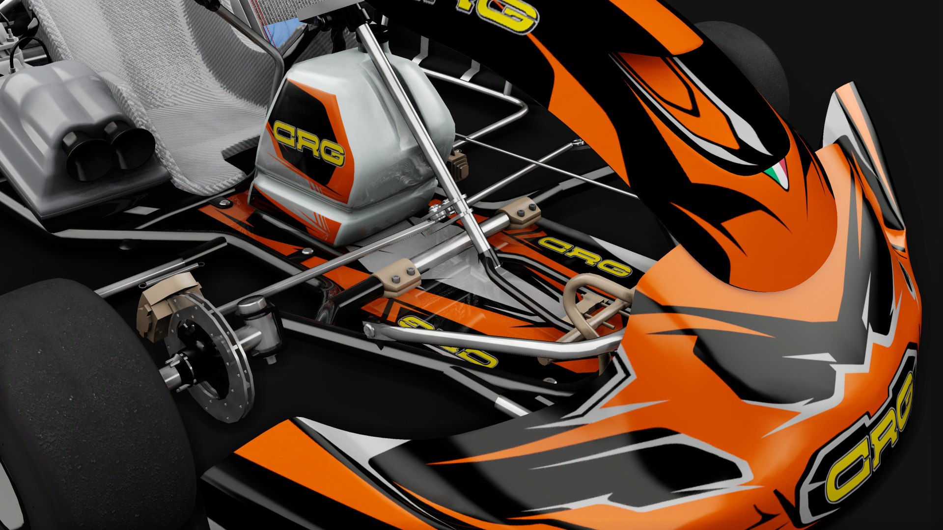 3D CRG Kart - 2022 KZ Shifter - TurboSquid 1989185