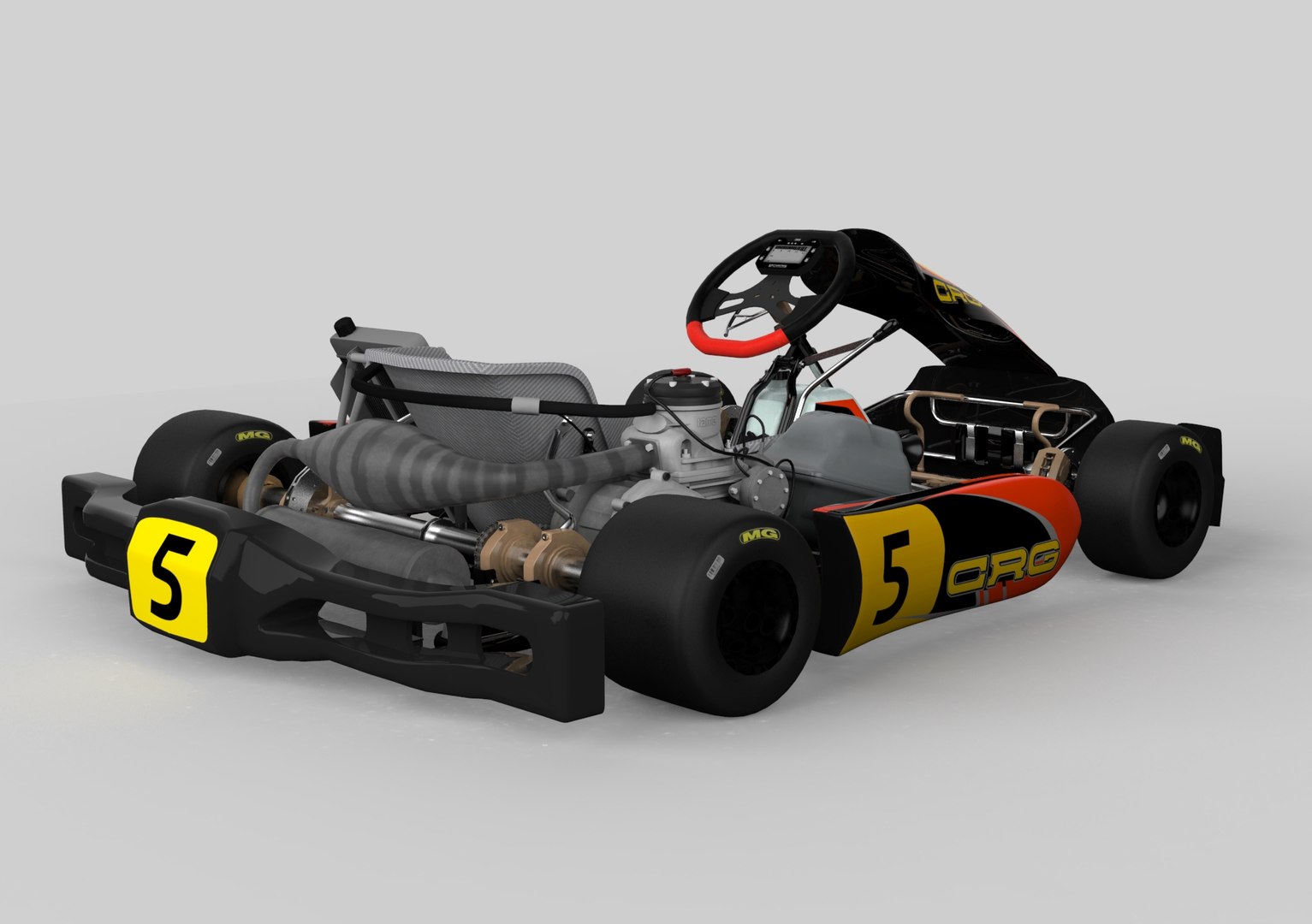 3D CRG Kart - 2022 KZ Shifter - TurboSquid 1989185