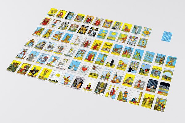 Tarot Cards 3D Models for Download | TurboSquid