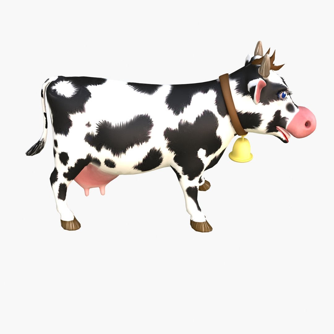 Max Cartoon Cow Animate