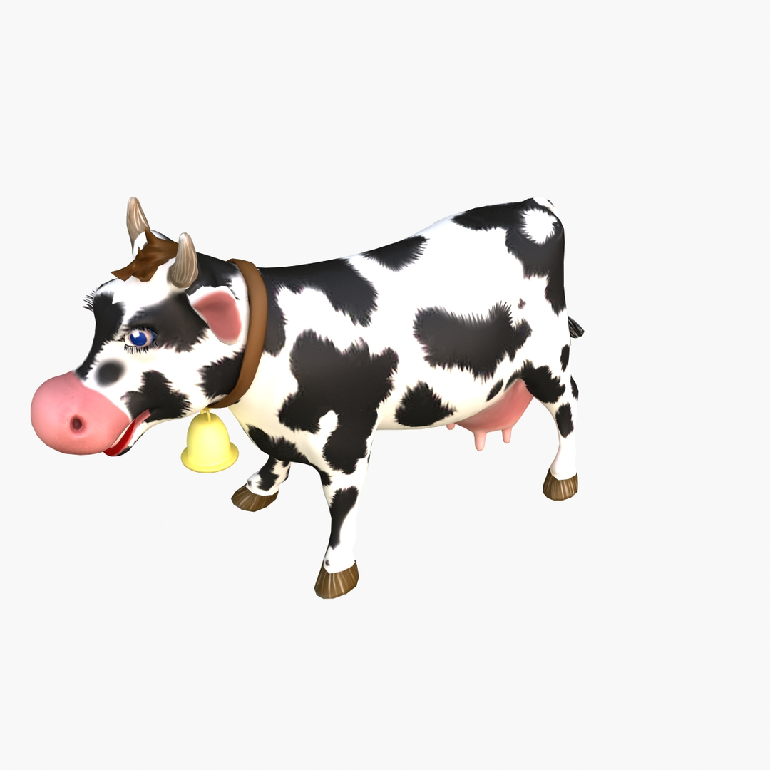 Max Cartoon Cow Animate