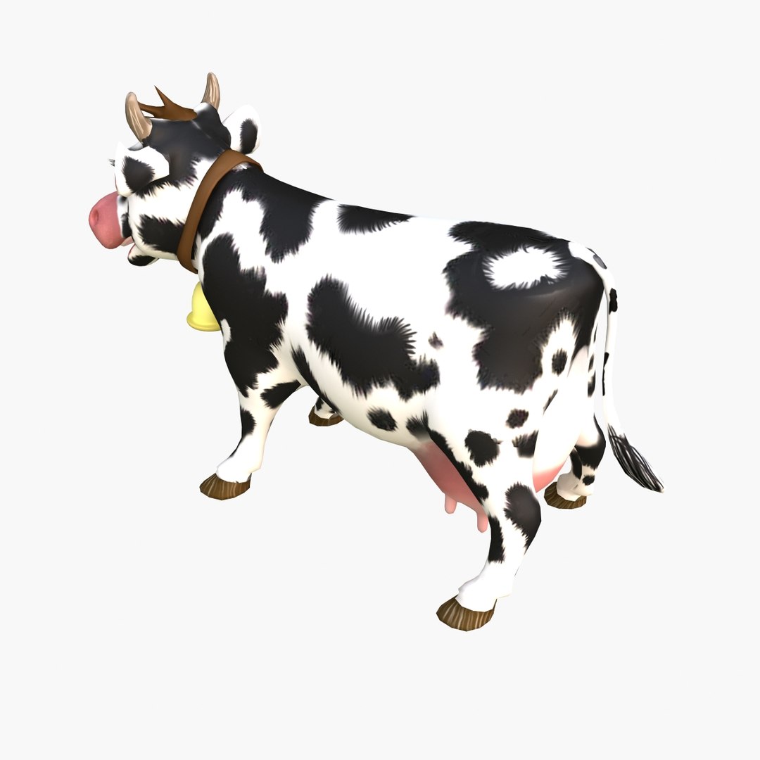 Max Cartoon Cow Animate