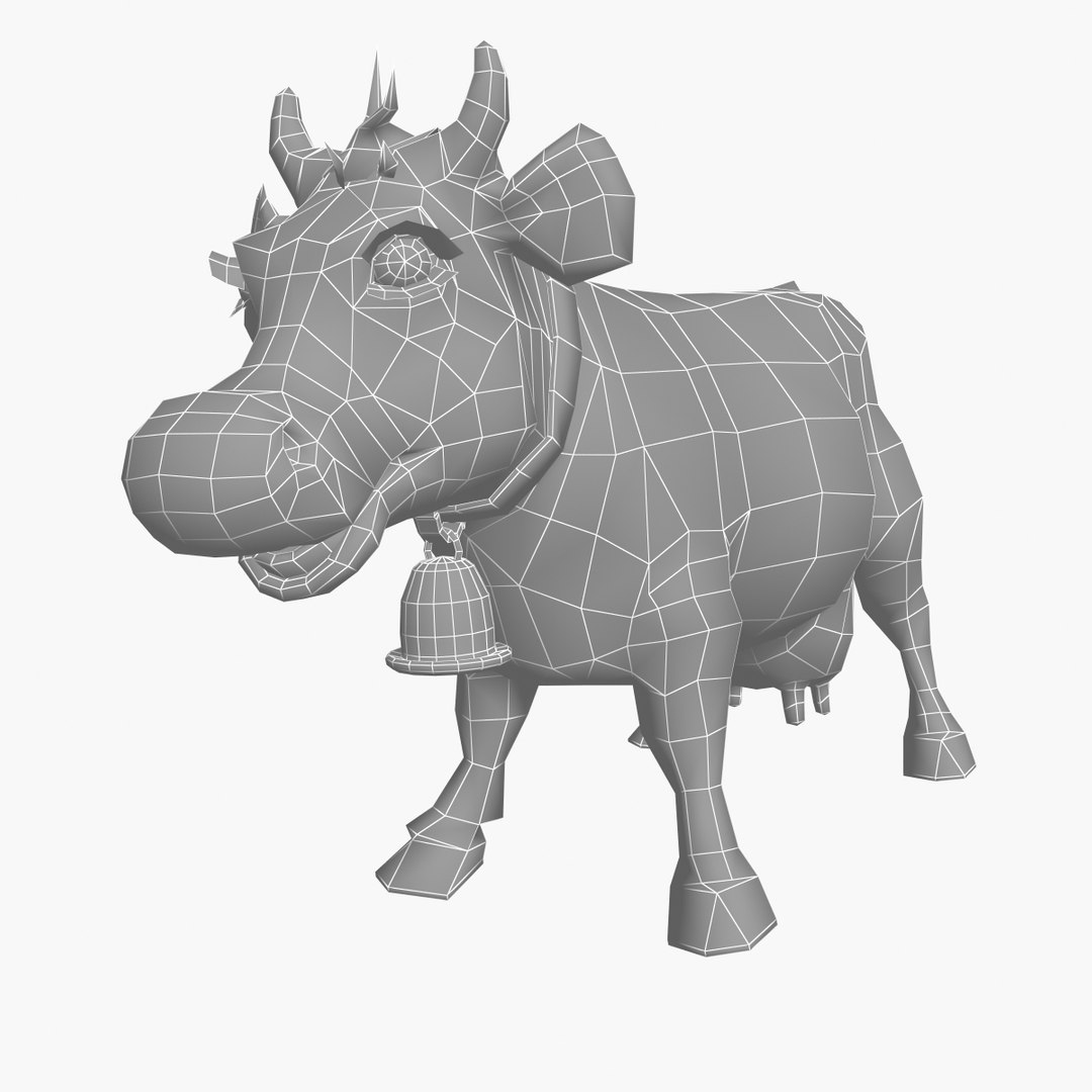 Max Cartoon Cow Animate