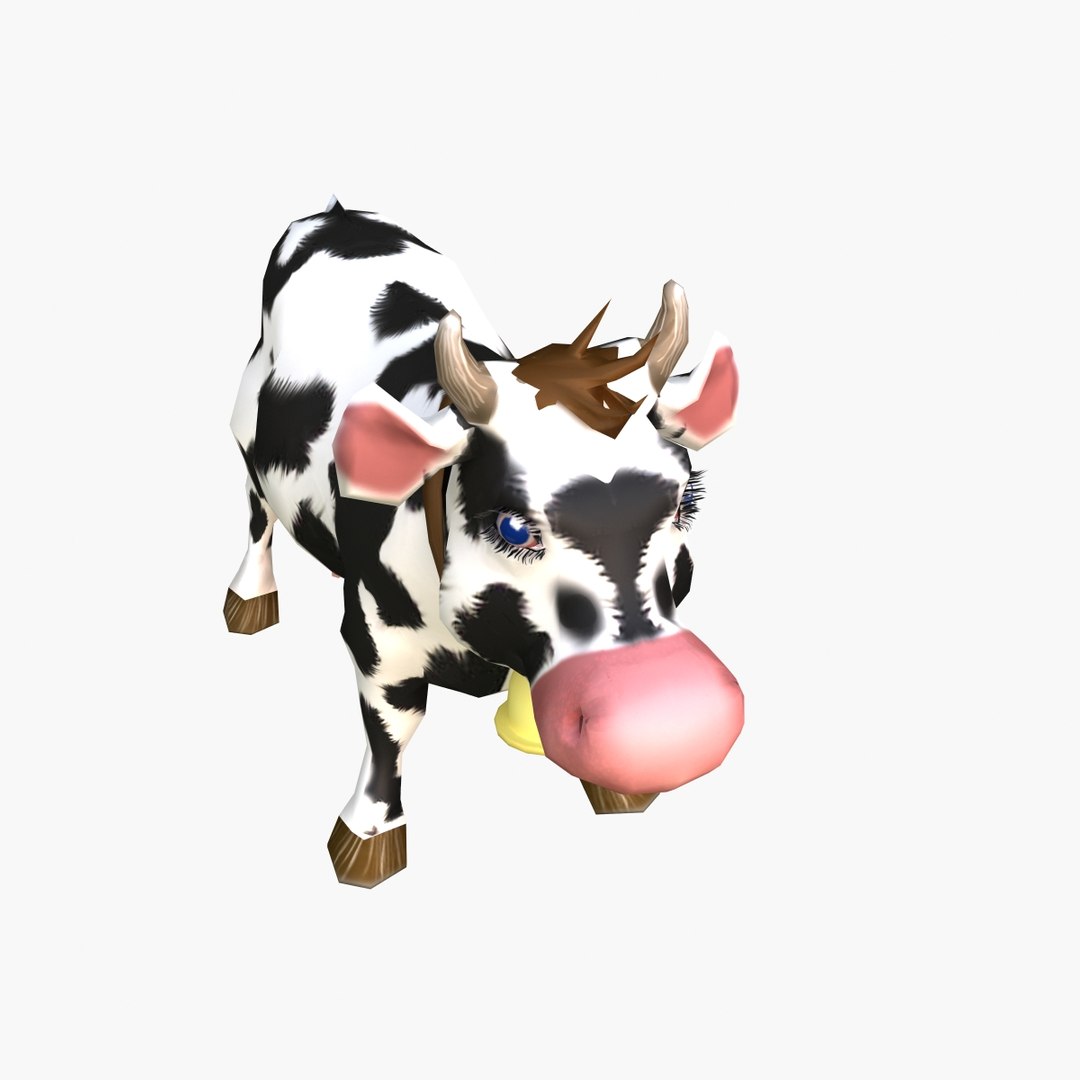 Max Cartoon Cow Animate
