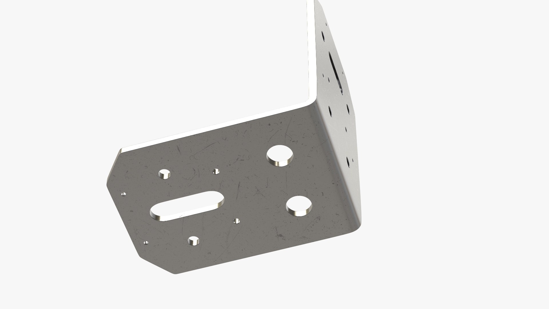 3D Angle Mount Pipe Brackets - TurboSquid 1481600