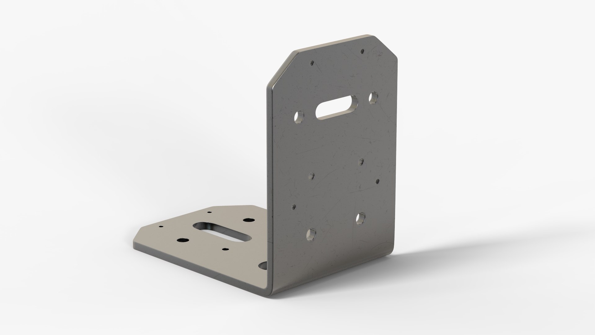 3D Angle Mount Pipe Brackets - TurboSquid 1481600