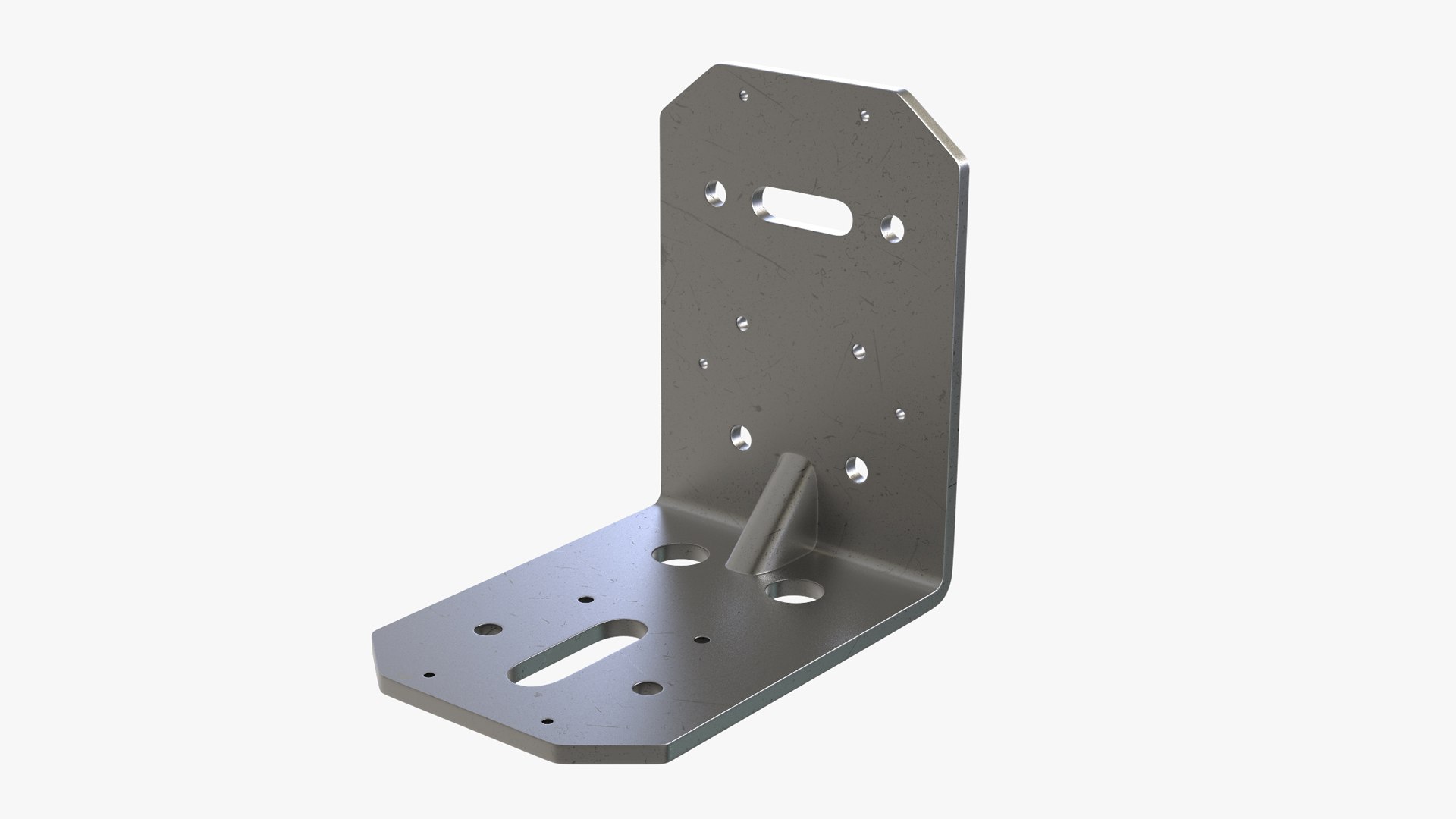 3D Angle Mount Pipe Brackets - TurboSquid 1481600