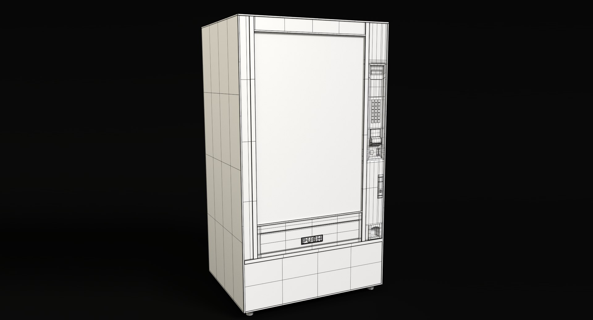 3d Vending Machine Model