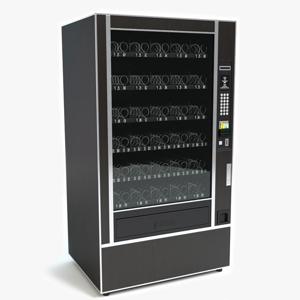 3d vending machine model