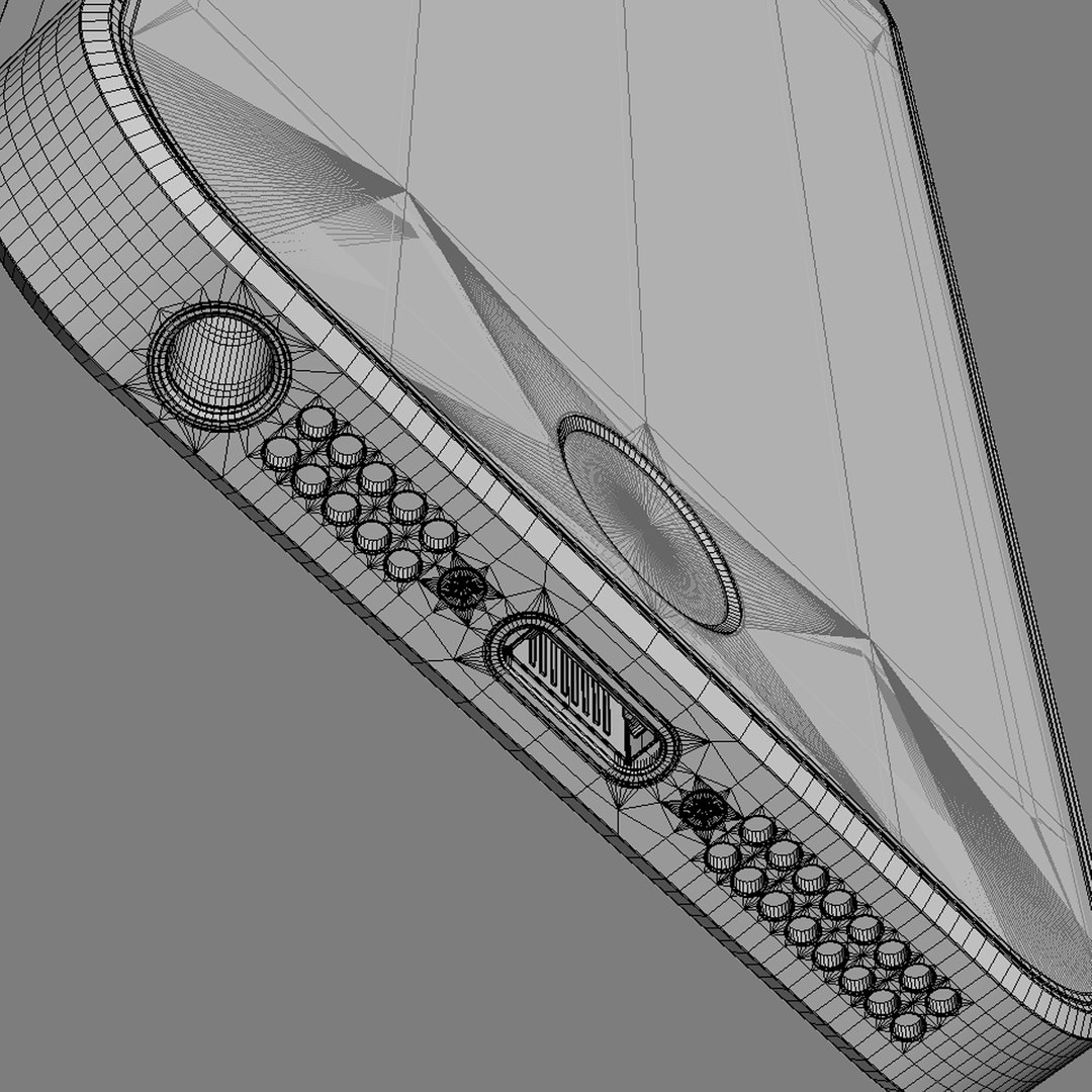 smartphone apple iphone 5s 3d model