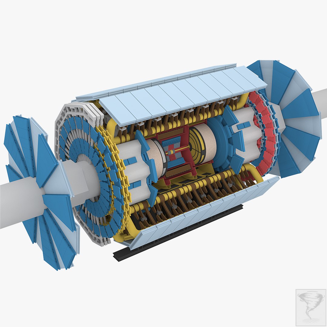 3d large hadron collider lhc model