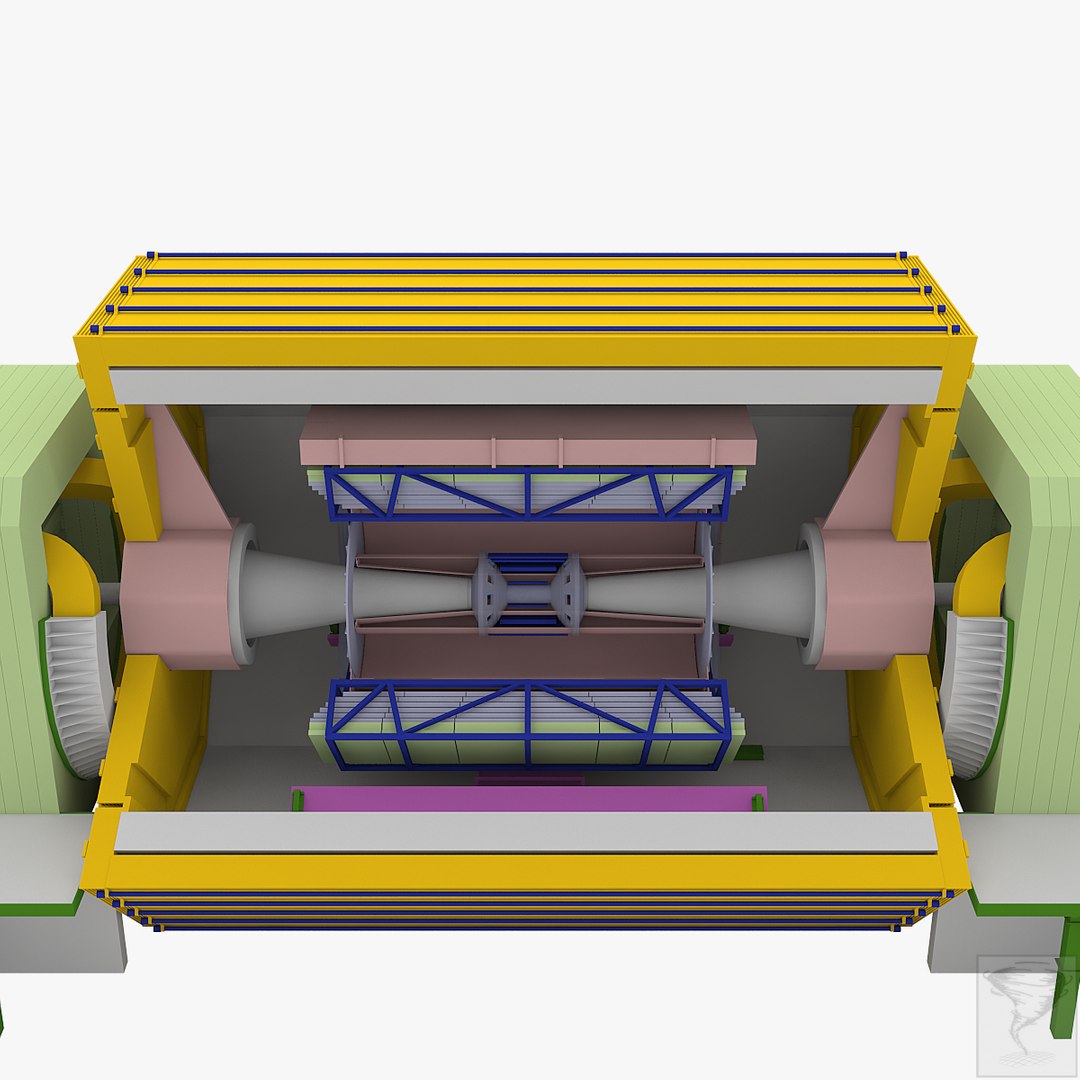3d large hadron collider lhc model
