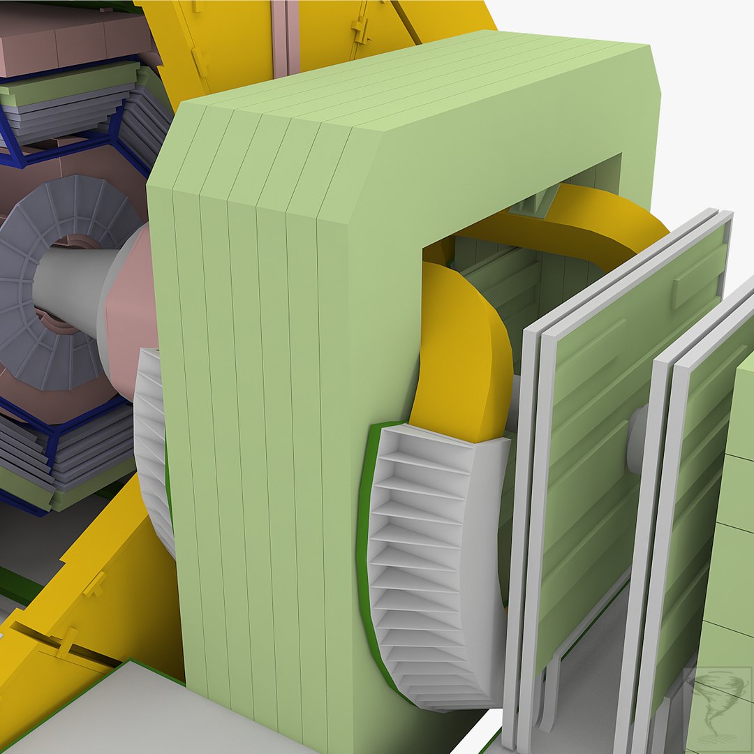 3d large hadron collider lhc model