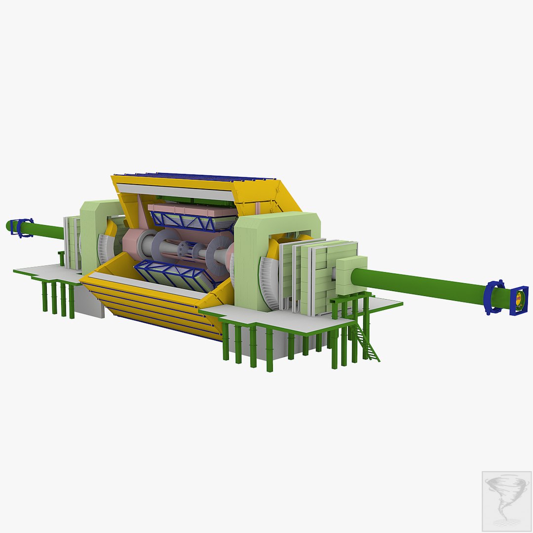 3d large hadron collider lhc model