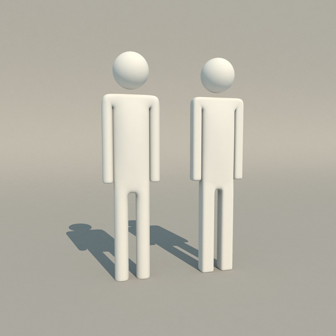 3D Rigged Stick Figures - TurboSquid 1347649