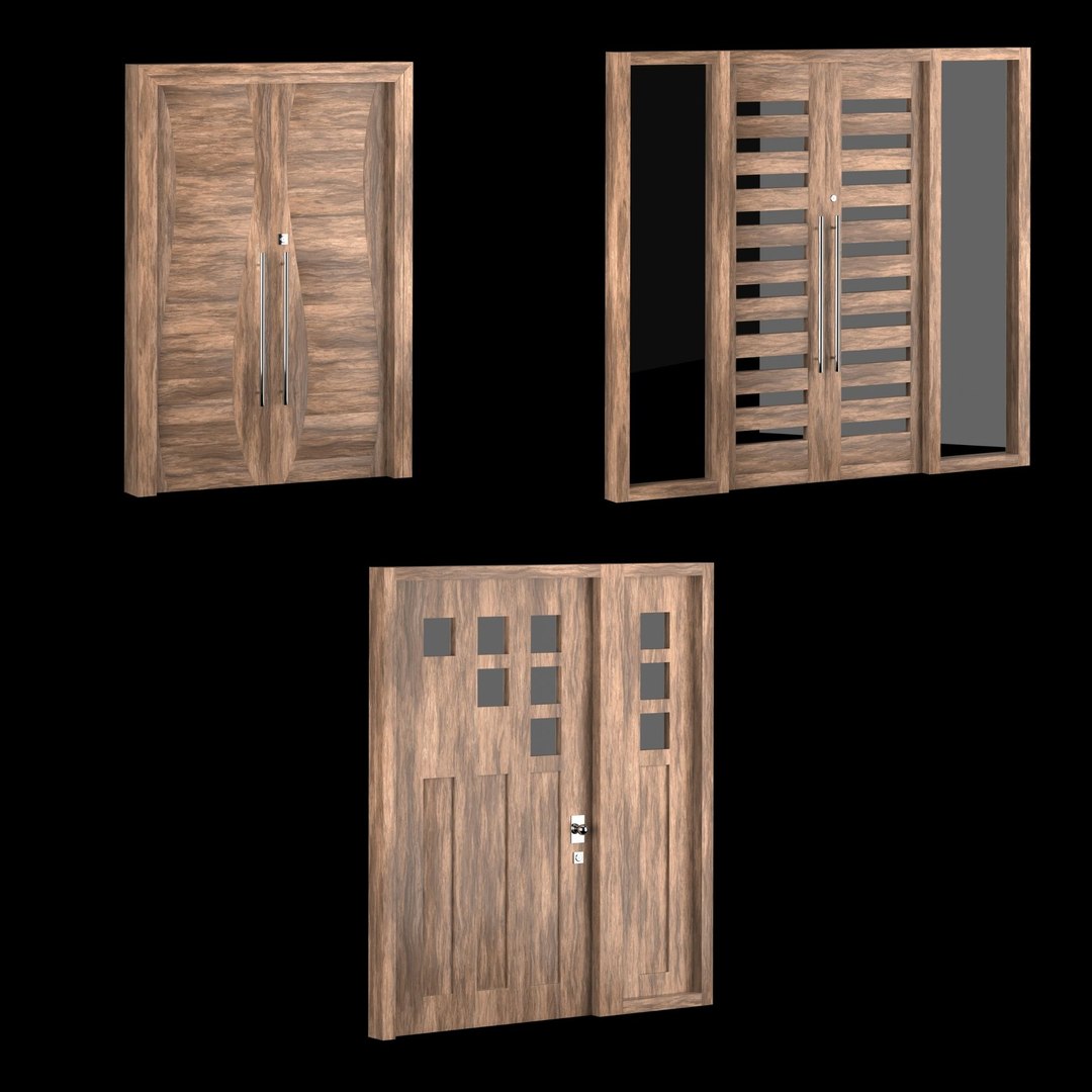 Exterior Large Doors 3D - TurboSquid 1819585