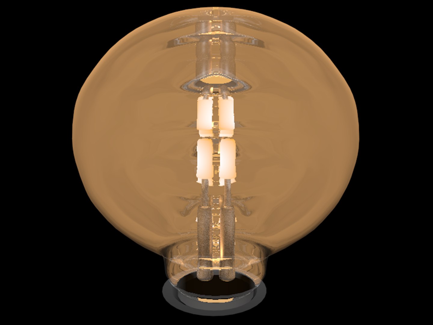 3d light bulb