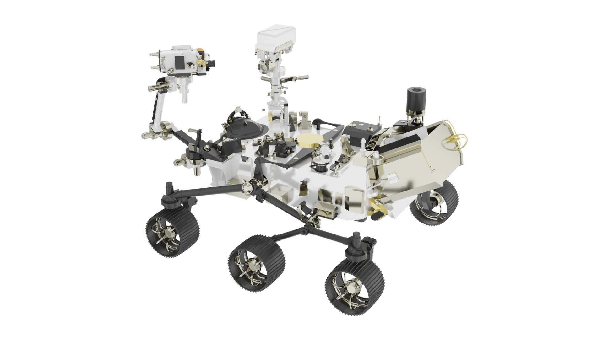 3D Perseverance Model - TurboSquid 1797448