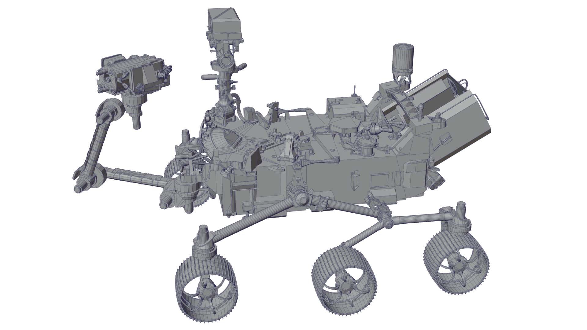 3D Perseverance Model - TurboSquid 1797448