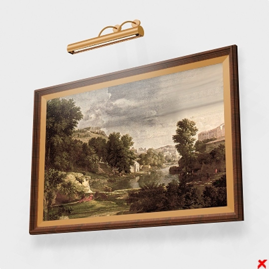 Frame Paintings Lamp Max