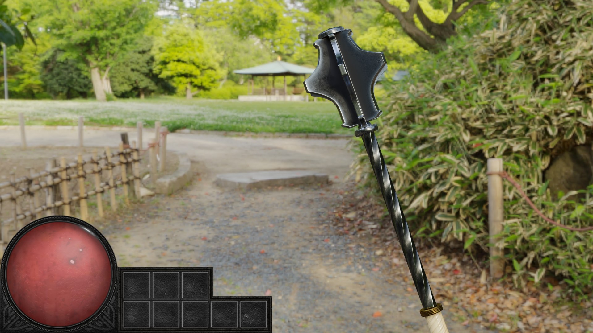 3D Model Flanged Mace - TurboSquid 2072624