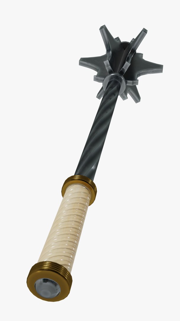 3D Model Flanged Mace - TurboSquid 2072624