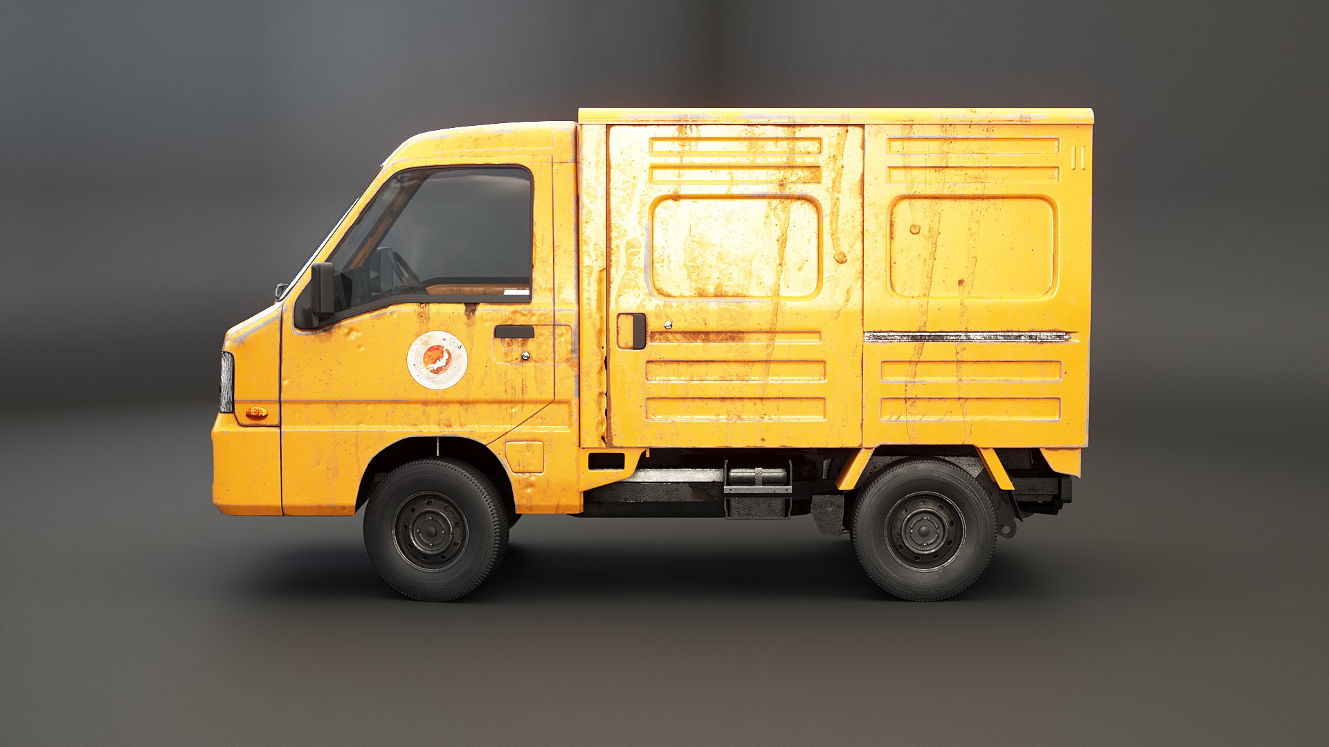 Kei Truck Panel Van 3D - TurboSquid 2246108