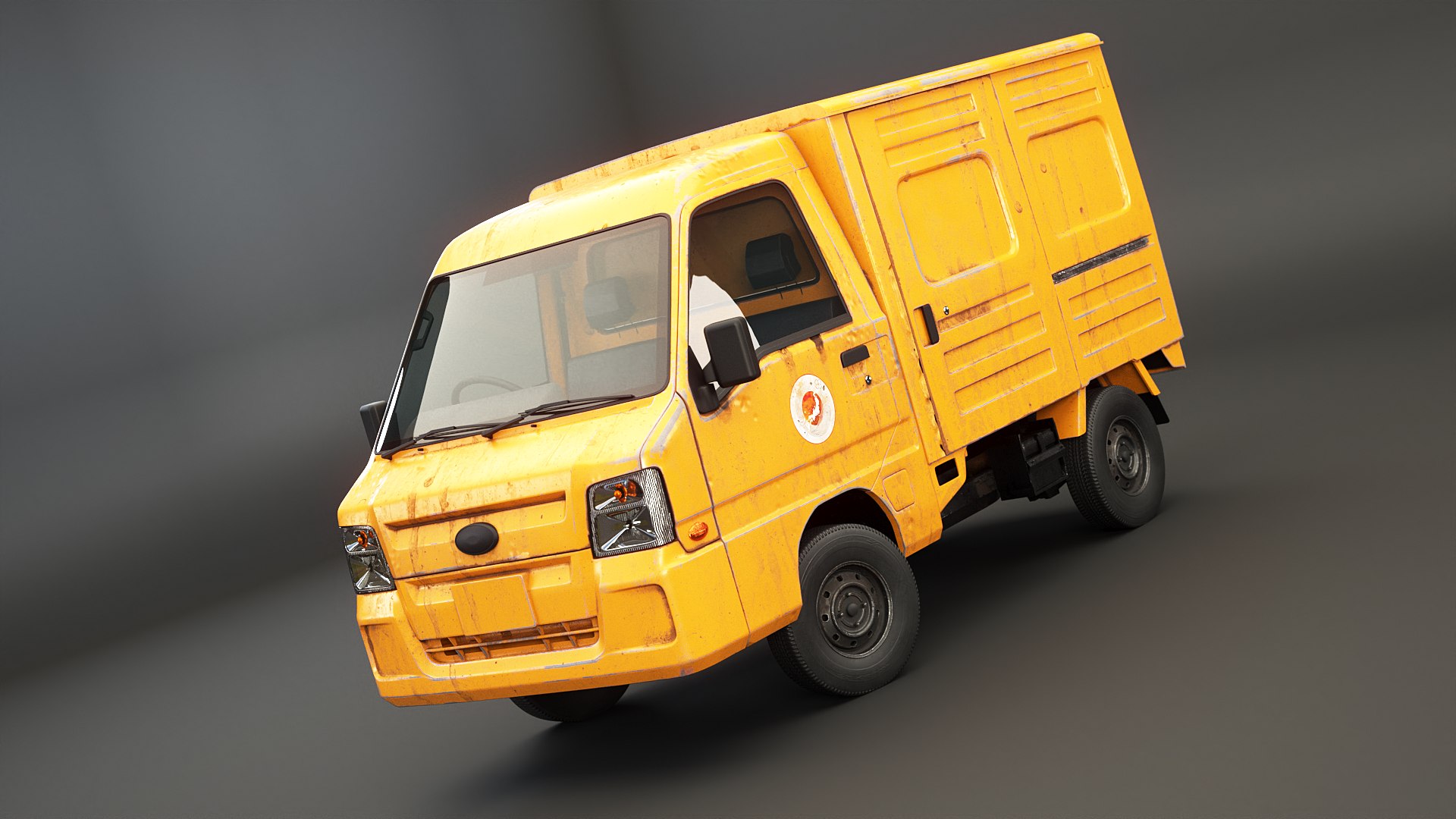Kei Truck Panel Van 3D - TurboSquid 2246108