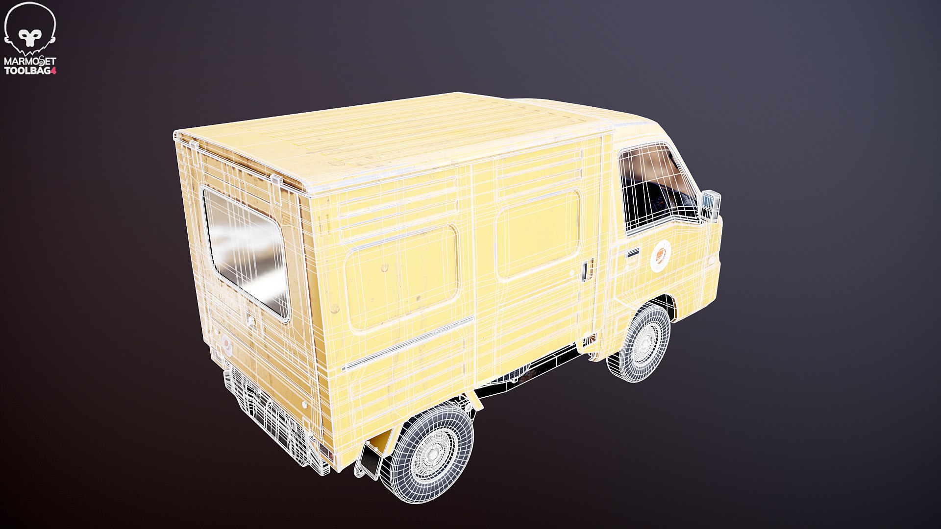 Kei Truck Panel Van 3D - TurboSquid 2246108
