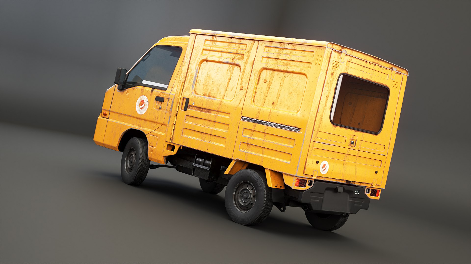 Kei Truck Panel Van 3D - TurboSquid 2246108