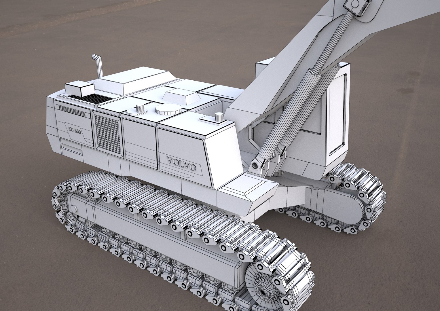 3D excavator backhoe - TurboSquid 2070167