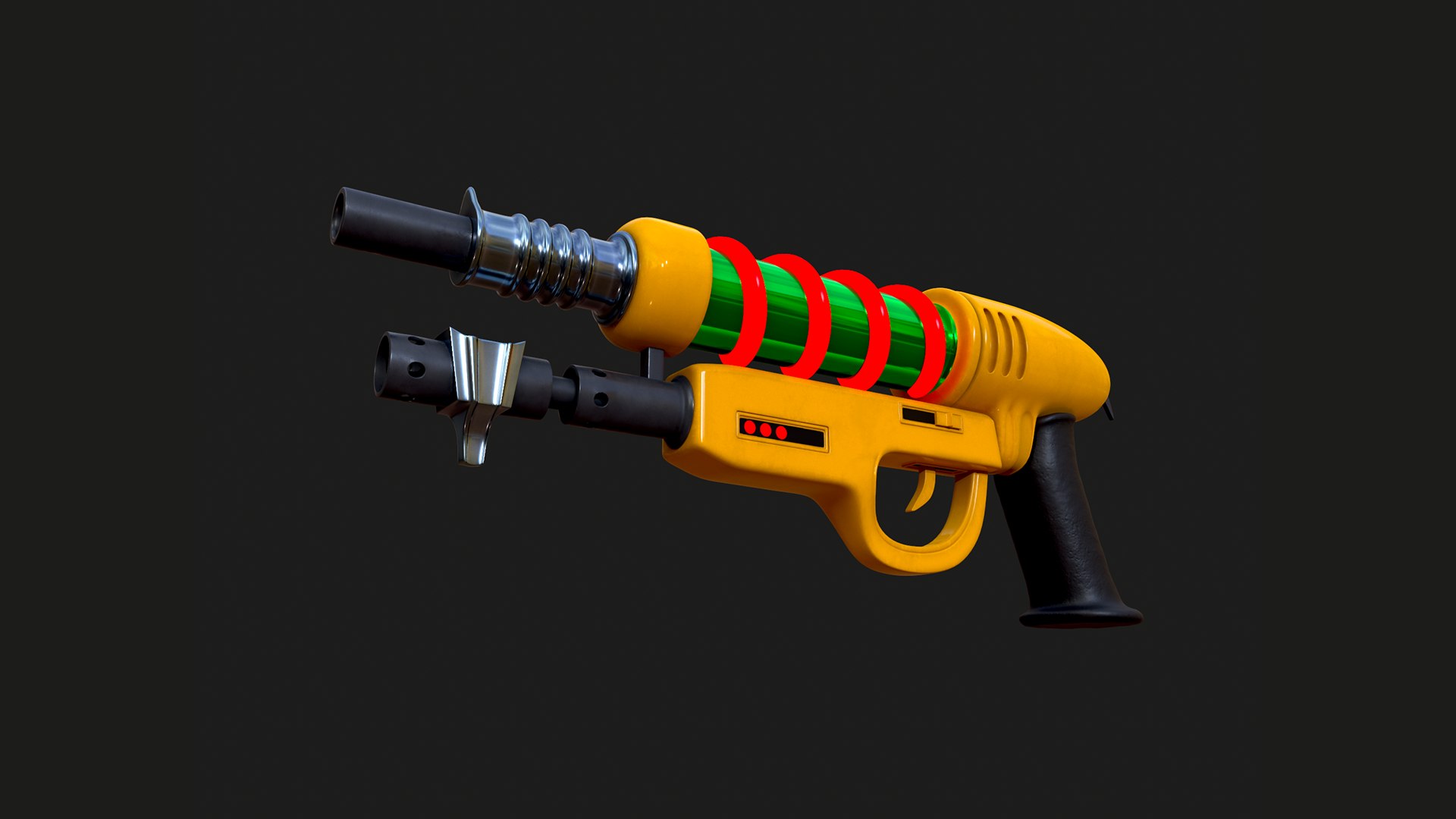 Realistic Blaster Gun 3D Model - TurboSquid 2281929