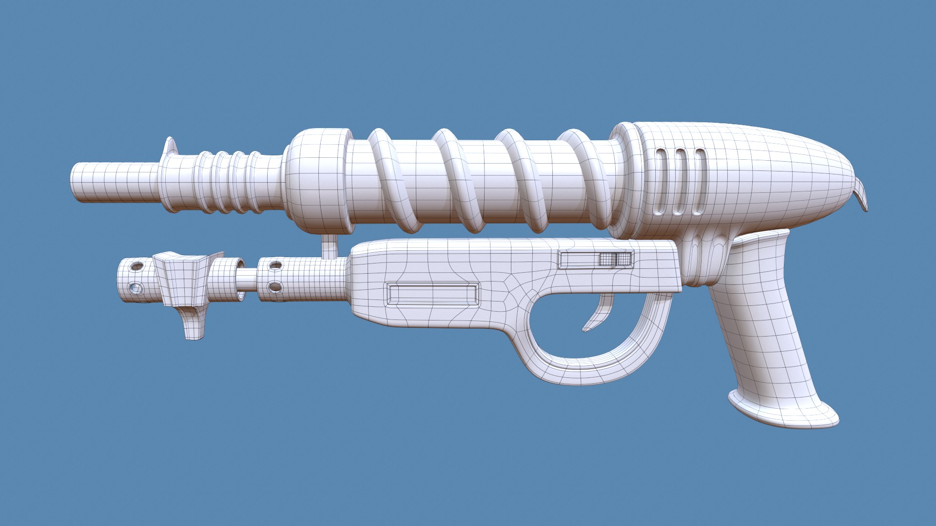 Realistic Blaster Gun 3D Model - TurboSquid 2281929